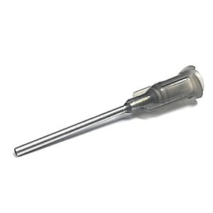 16 Ga 1 Inch Blunt Tip Dispensing Needle - Luer Lock - Precision Applicator (Gray,50Pack)