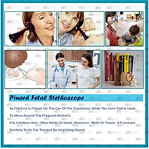 ODM 1 Piece Pinard Stethoscope, Foetal Wooden by ODONTOMED1