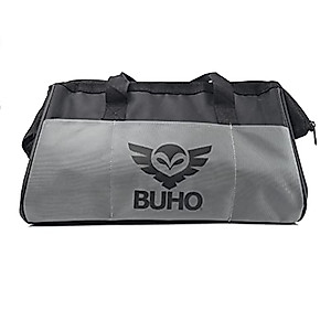 Ryobi Drill Set Bundle with Ryobi 1/2 Inch ONE+ Drill Driver, 1.5 Ah 18-Volt Battery, 40 Piece Drill Bit Set, and 16 Inch Buho Tool Bag