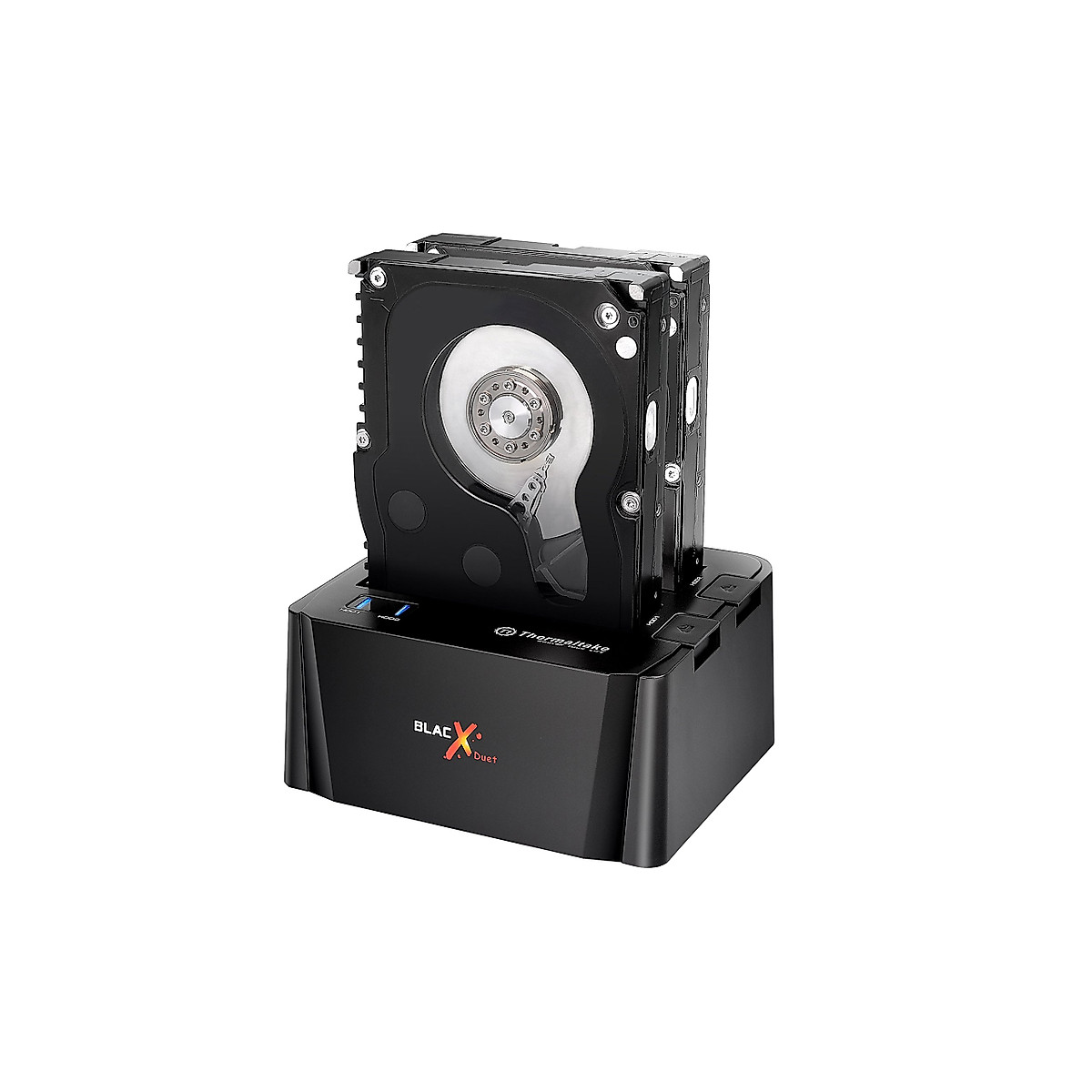 Thermaltake BlacX Duet 2.5"/3.5" SATA I/II/III USB 3.0 External Hard Drive Enclosure Docking Station ST0014U-C
