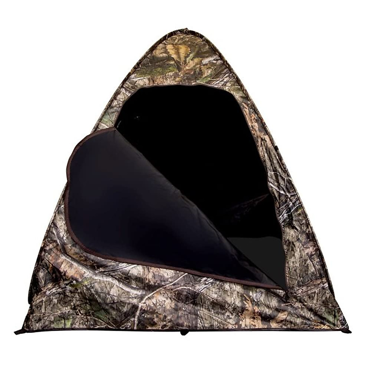 Ameristep Gunner Lightweight Durable 58" x 56" x 57" Compact Size 1-Person Capacity Portable Hunting Ground Blind - Mossy Oak Break-Up Country