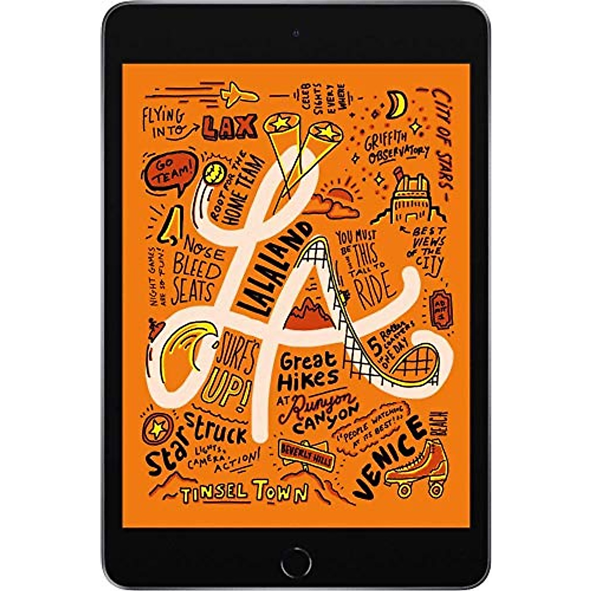 Apple iPad mini 7.9 inches (Early 2019 ) 256GB, WiFi Only - Space Gray (Renewed)