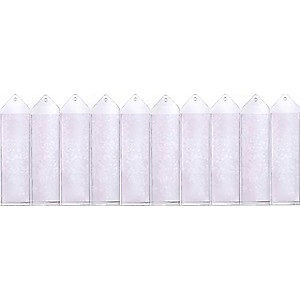Vinyl Bookmark Sleeves (2 3/16 inches by 7 1/8 inches) by Easy Read Register (100)