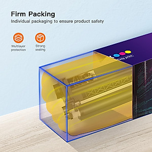 E-Z Ink (TM) Compatible Toner Cartridge Replacement for Brother TN336 TN-336 TN-336C TN-336M TN-336Y Compatible with HL-L8250CDN HL-L8350CDW HL-L8350CDWT MFC-L8600CDW (1 Cyan, 1 Magenta, 1 Yellow)