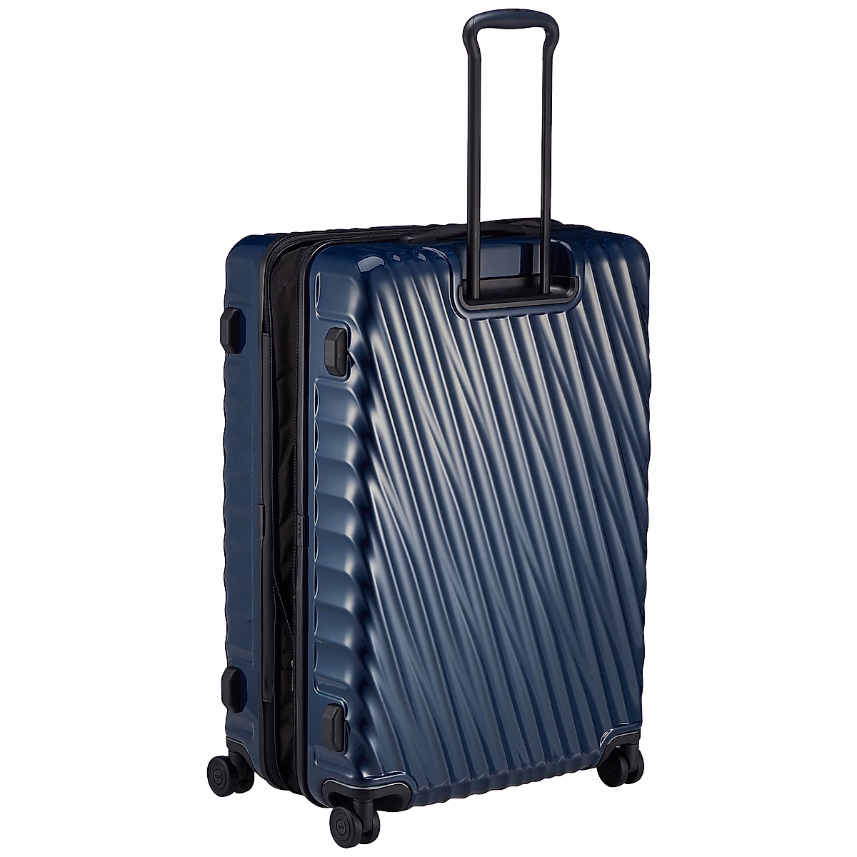 TUMI - 19 Degree Extended Trip Expandable 4 Wheeled Packing Case - Hard Shell Suitcase - Roller Suitcase Checked Bag - Navy