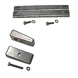 US Marine Products LLC Aluminum Anode Kit for Mercury 40-60 HP and 75-115 HP Outboard Motors Includes Hardware Replaces Mercury 97-8M107547, Quicksilver 8M0107546A