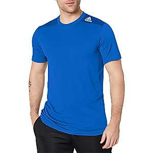 adidas Men's Designed 4 Training Heat.RDY High Intensity Tee, Team Royal Blue, Large