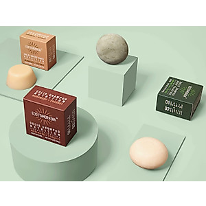 Ecotomorrow Solid Conditioner Bar - Nourishing & Moisturizing with Murumuru Butter & Coconut Oil - Plastic Free All Natural Hair Product, Plant-Based, Vegan, Waterless - 1.9 oz (Pack of 3)