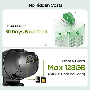 Manshur® 4G LTE Cellular Security Camera Wireless Outdoor Solar Powered, No WiFi Security Camera(Verizon AT&T T-Mobile), 2K/3MP Color Night Vision, Motion Sensor, 2 Way Talk, 64G SD&SIM Card Included