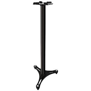 Ultimate Support MS-90/45B MS Series Professional Column Studio Monitor Stand with Non-marring Decoupling Pads - 45"/Black