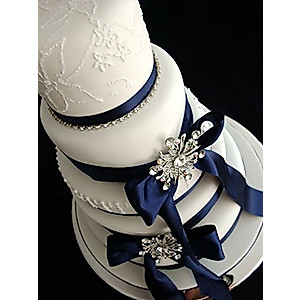 LaRibbons Solid Color Satin Ribbon Asst. #2 - 10 Colors 3/8" X 5 Yard Each Total 50 Yds Per Package