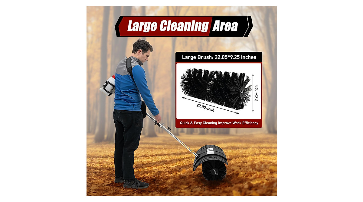 Powerful 52CC Handheld Sweeper for Efficient Cleaning