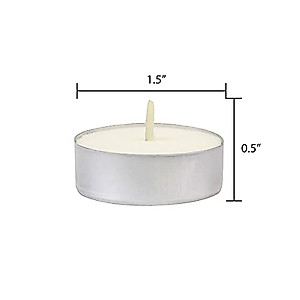 Stonebriar - DTL-SA-20-4 4 Hour Citronella Tea Light Candles, Tin Cup, 20 Count
