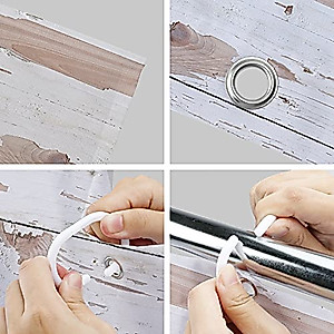 VEGA U Sea Turtle Shower Curtain for Bathroom, Beach Themed Bath Decor with Hooks, 72x72 Inch