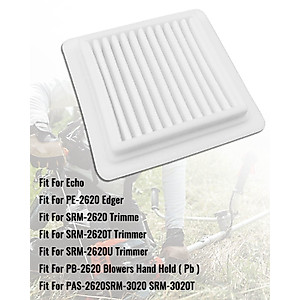 NTSUMI Air Filter Replace A226002030 A226002040 Fit for Echo Shindaiwa PE-2620 PE-2620S PB-2620 SRM-2620 AH262 AHS262 BRD-2620 C262 Lawn Mower With Fuel Filter Line Spark Plug, 7 Pack Kit