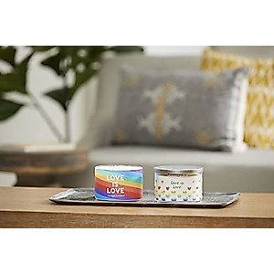 Yankee Candle Love is Love Pride 3-Wick 18oz Candle, Hearts