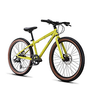 Diamondback Division 24 Bicycle, Saffron Yellow Matte