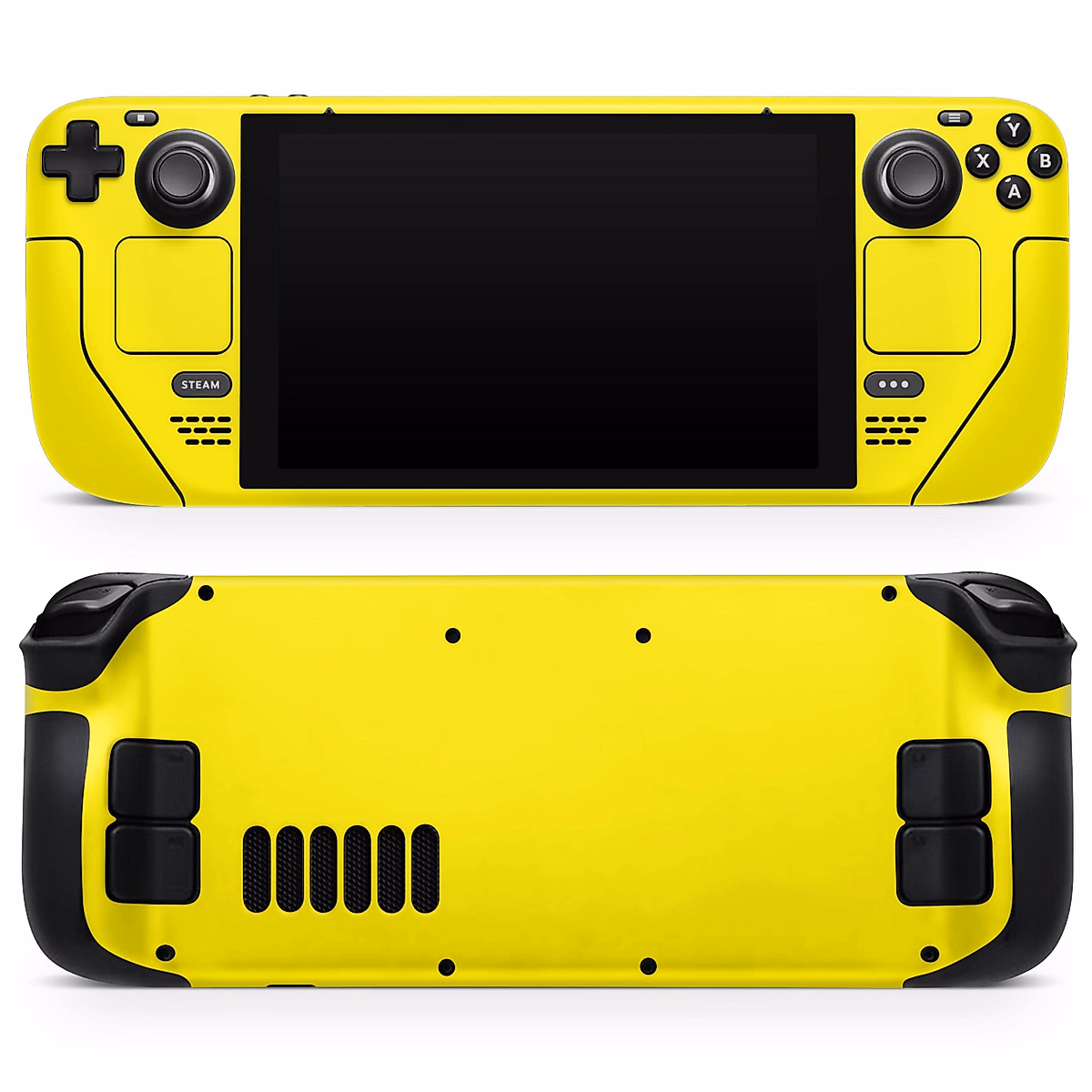 Design Skinz - Compatible with Steam Deck - Skin Decal Protective Scratch-Resistant Removable Vinyl Wrap Cover - Solid Yellow