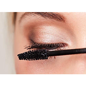 Harvest Natural Beauty - Lengthening Organic Mascara- 100% Natural and Certified Organic- Non-toxic, Vegan and Cruelty-Free - Black Mascara