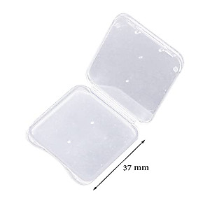 10 pcs SD MMC / SDHC PRO DUO Memory Card Plastic Storage Jewel Case (memory card not included)