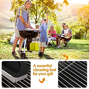 Wzporzst Heavy Duty Grill Griddle Cleaning Brick Block, Pumice Griddle Cleaning Stone Removing Stains for BBQ, Swimming Pool, Sink(4 Pack with Handle)