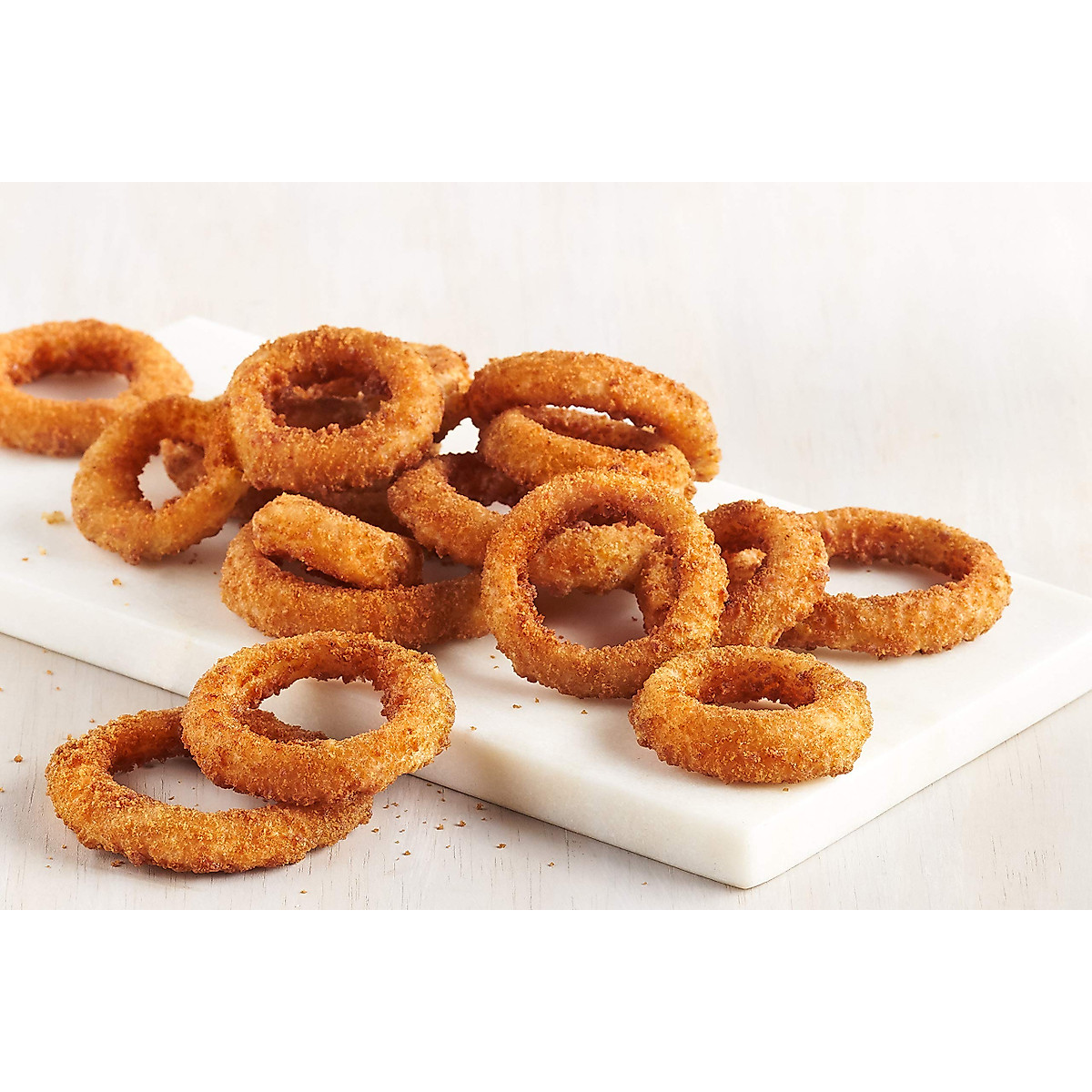 Alexia Crispy Onion Rings with Panko Breading and Sea Salt, Non-GMO Ingredients, 11 oz (Frozen)