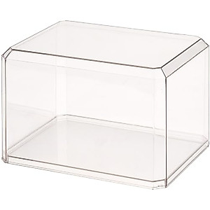 Pioneer Plastics 865C Clear Plastic Mini Helmet Display Cases, 8" W x 6" D x 5" H (Mailer Box)
