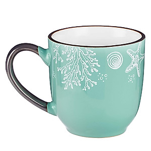 Christian Art Gifts Mug Give You Rest Green