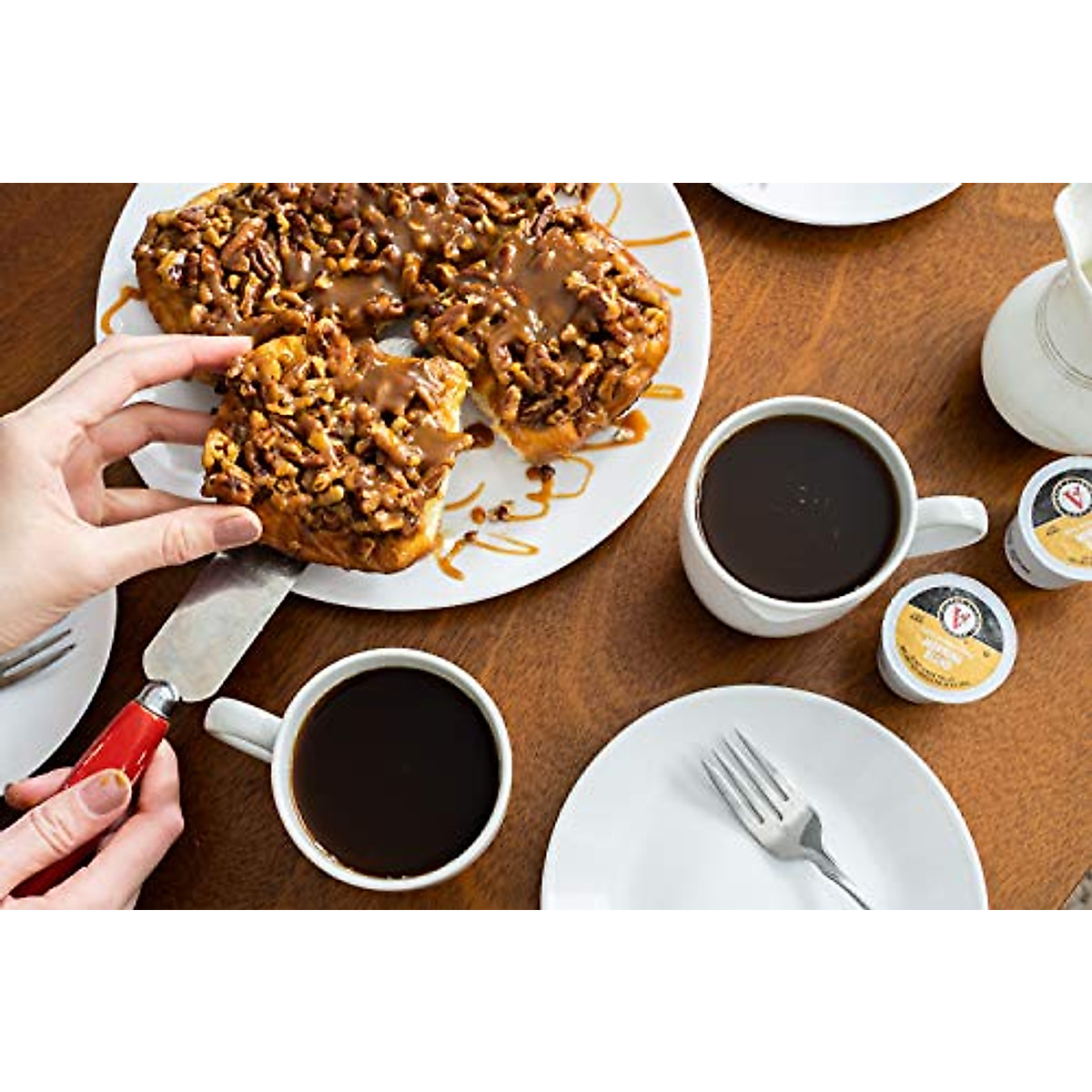 Victor Allen's Coffee Variety Pack (Morning Blend, 100% Colombian, Donut Shop Blend, and Italian Roast), 80 Count, Single Serve Coffee Pods for Keurig K-Cup Brewers