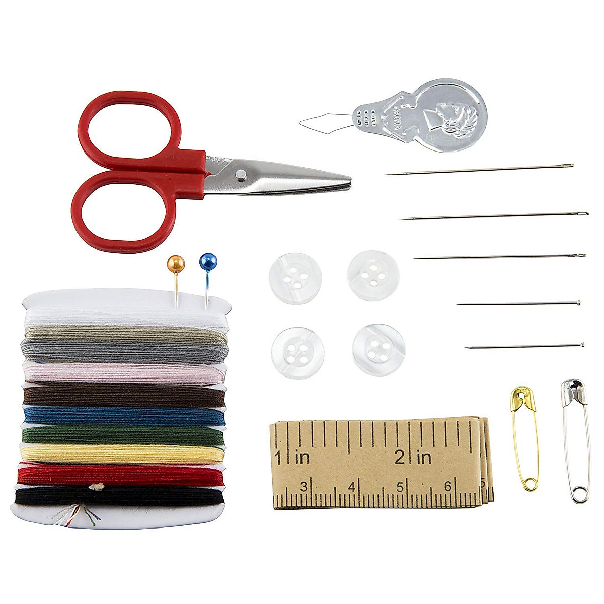 SINGER 27-Pieces Travel Sewing Kit No. 01927, Assorted Colors, 3-Pack