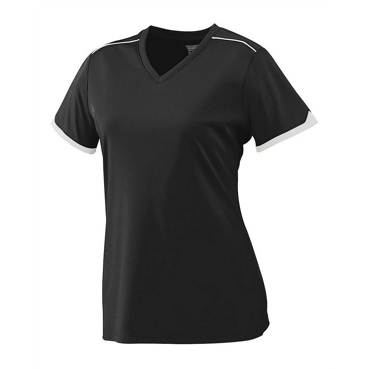 Augusta Sportswear Women's 5045, Black/White, Large
