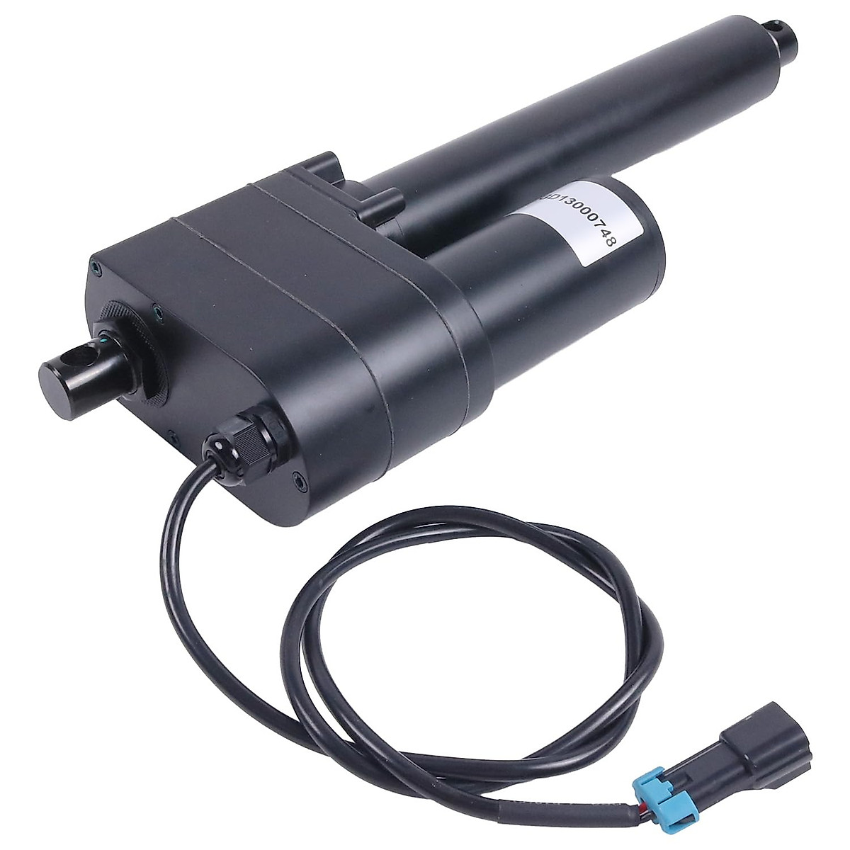 WQSING 2000 lbs 8 in 12V High Force Linear Actuator Compatible with Industrial Agriculture Brushed DC Electric Motor Stainless Steel Stroke PA-17-8-2000 Adjustable DIY