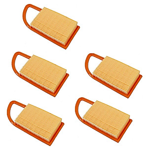 Autoparts 5 Pack Air Filter Replacement for Stihl BR500 BR550 BR600 Backpack Blowers Parts 4282-141-0300 4282-141-0300B