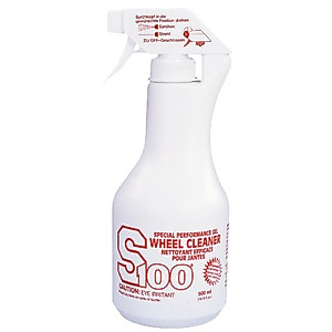 S100 15500G Wheel Cleaner Bottle - 16.9 oz.