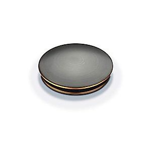 ORB Vessel Sink Drain with Overflow, Lavatory Bathroom Faucet Pop Up Drain Stopper