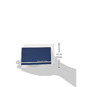Great Papers! Midnight Blue Thank You Cards with Envelopes, 4.875"x3.375", 24 Count (10646)