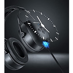 Hocazor HZ07 Upgrade Bluetooth 5.3 Hearing Protection - NRR 25dB Noise Cancelling Earmuffs 40 Hours+ Playing Time with 1500mAh Rechargeable Battery for Mowing, Workshops, Black