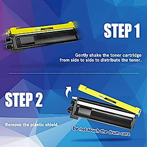 INK E-SALE Compatible Toner Cartridge Replacement for Brother TN210 TN-210(KCMY, 4-Pack), use for Brother HL-3040CN HL-3045CN HL-3070CW HL-3075CW MFC-9010CN MFC-9120CN MFC-9125CN MFC-9320CW MFC-9325CW