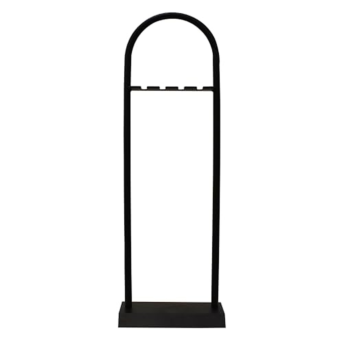 JVL 11-324 Lambeth Contemporary Fireside Companion Arch Tool Set, Steel, Black, 23 x 14 x 66 cm, 4 Pieces …
