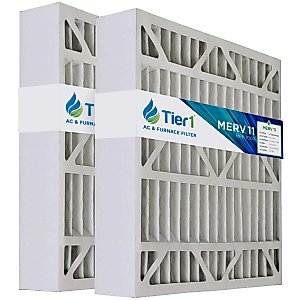 Tier1 20x20x5 Merv 11 Replacement for Air Bear 255649-103 Air Filter 2 Pack (Actual Size: 19 3/4 x 20 5/8 x 5)