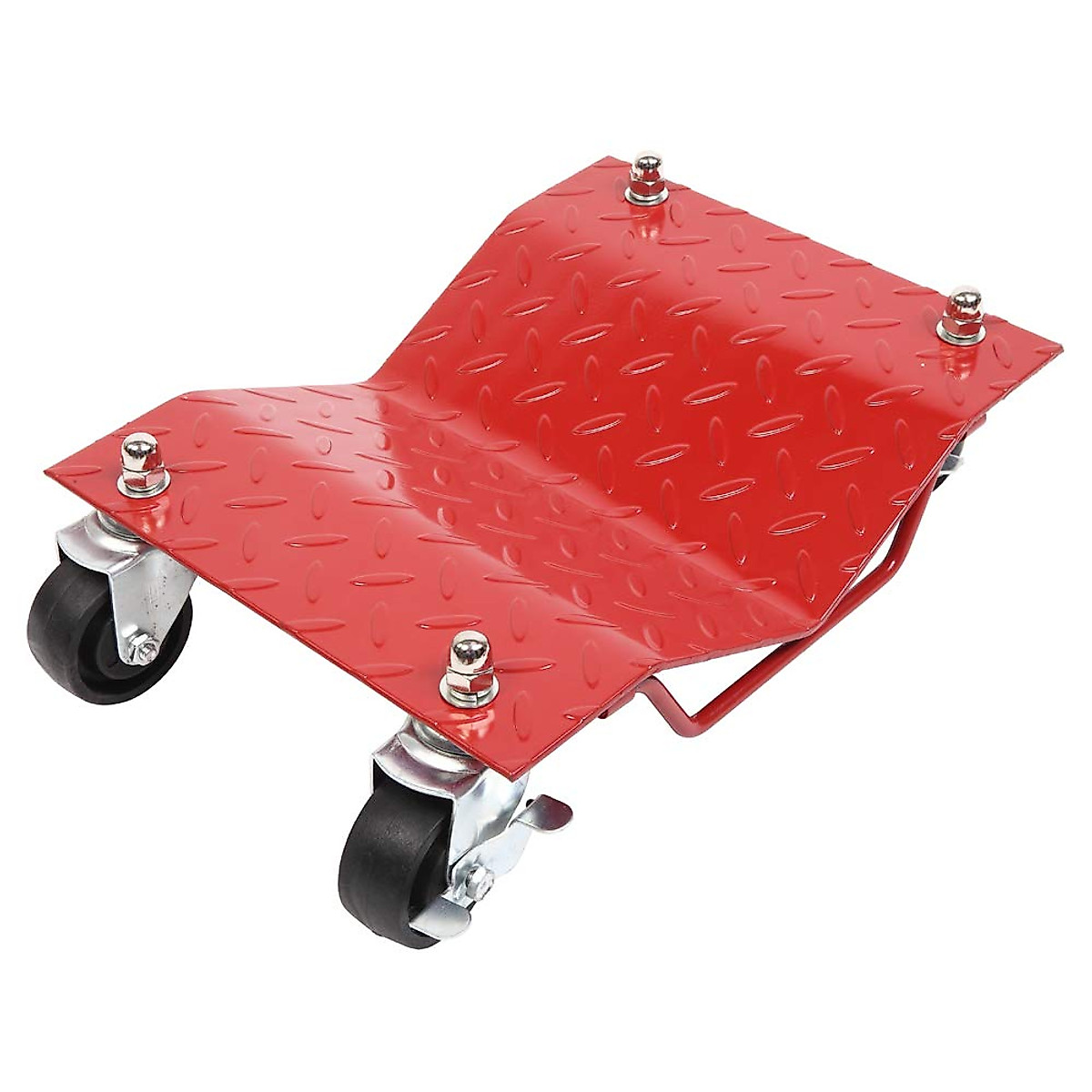 3" Auto Dolly Wheel Dolly New Car Dollies Wheel Tire 12 x 16" Repair Slide Red Total 4000 Lbs - 1000 Lbs Each Set of 4