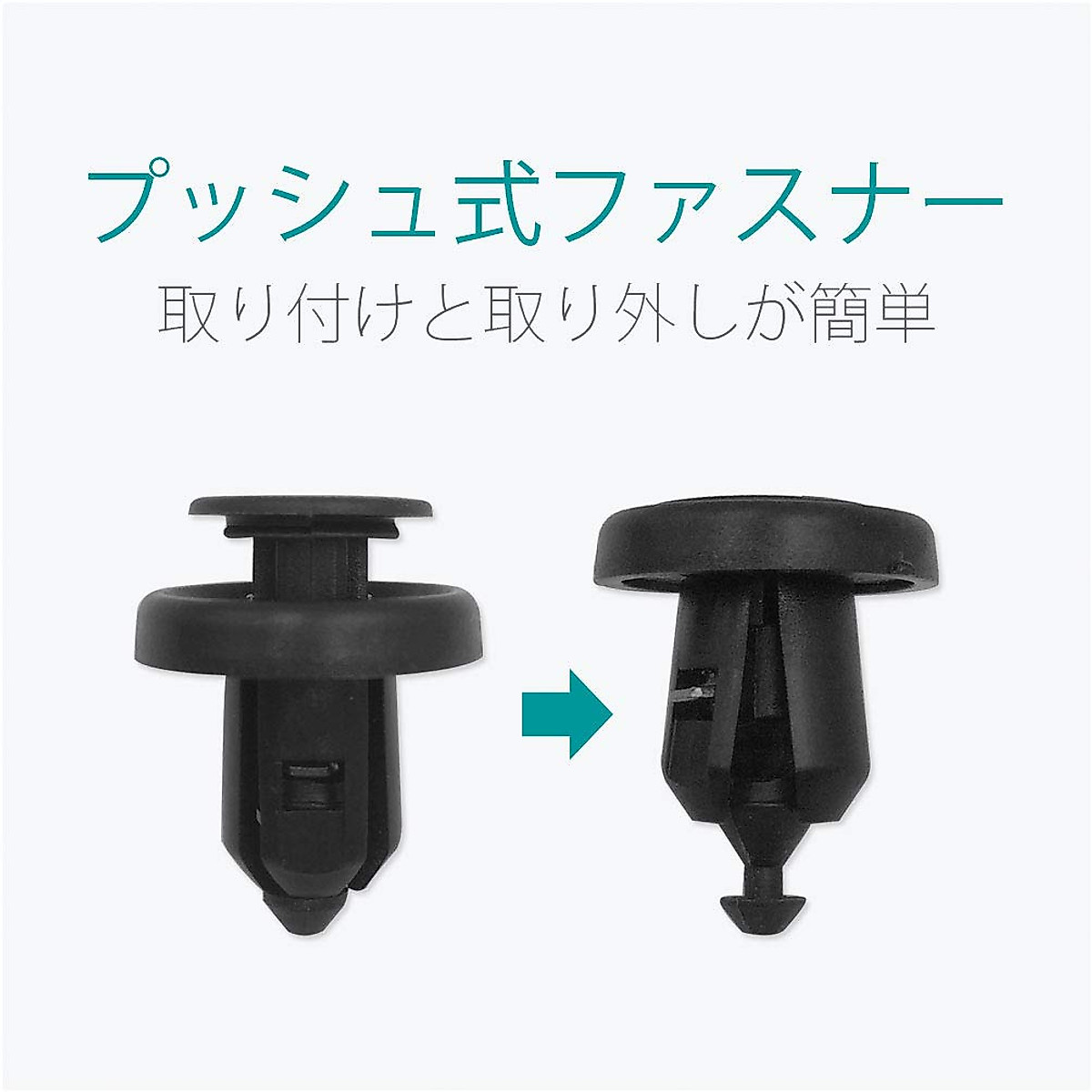 Lantee 20 Pcs Bumper Clips & Splash Shield Fasteners w/Metal Insert Replace Honda 91505-S9A-003 Fit for Accord Civic Crosstour CR-V CR-Z Element Fit HR-V Insight Odyssey Pilot Ridgeline