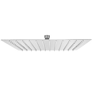 12in G1/2 Thread Rain Shower Head, Adjustable Square Shaped Polished Stainless Steel Head Shower Ultra Thin Anti Clogging for Your Bathroom Showerhead