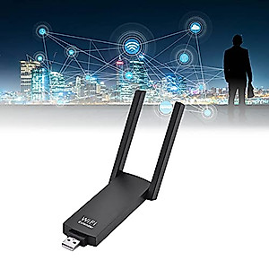 Portable 300M Dual Antenna USB WiFi Signal Range Extender Wireless Router Repeater Amplifier