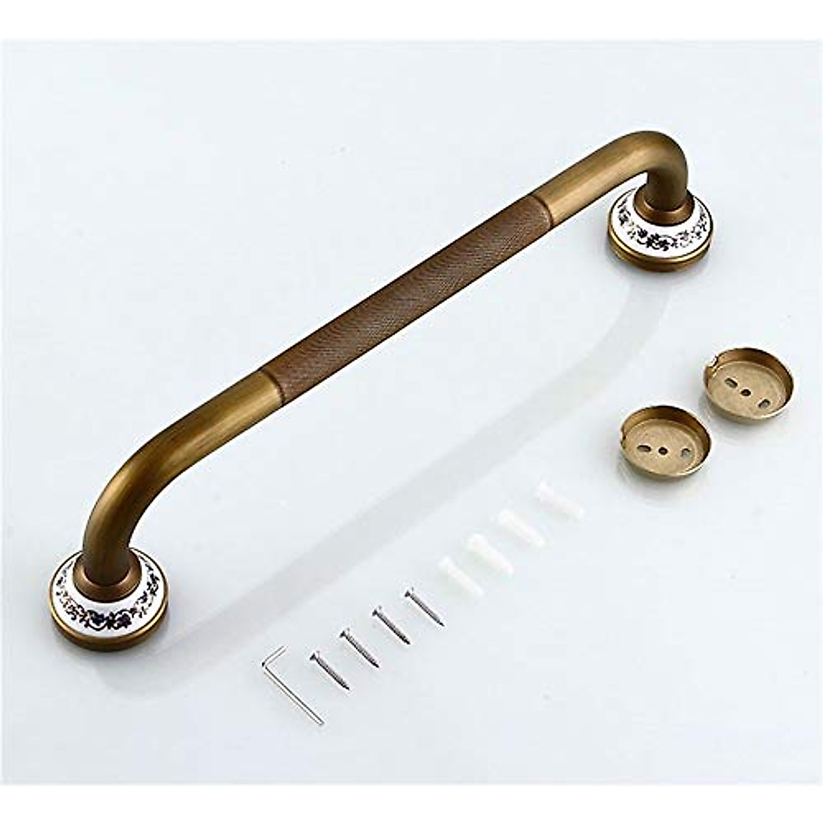 CRODY Bath Wall Attachment Handrails Grab Bar Rails Bathroom Shower Bathroom Grab Bar,Wall Mounted Straight Towel Rack,Shower Room Safety Handrail