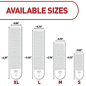 Command 20 Lb XL Heavyweight Picture Hanging Strips, Damage Free Hanging Picture Hangers, Heavy Duty Wall Hanging Strips for Living Spaces, 8 White Adhesive Strip Pairs