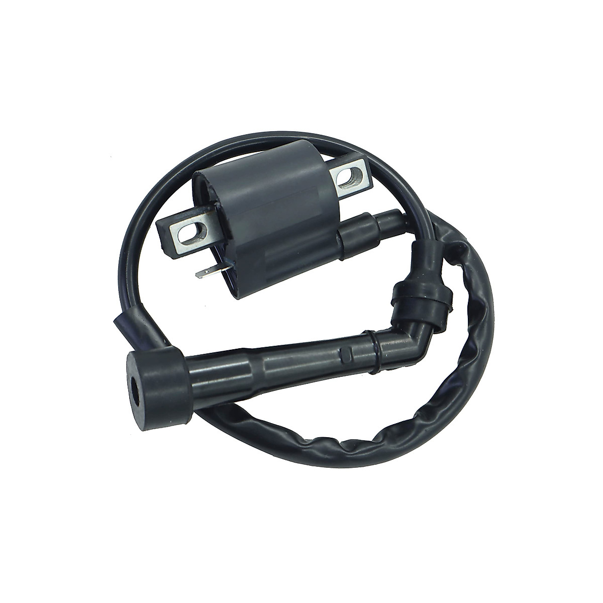 Ignition Coil for Yamaha YXR660 Rhino 660 Grizzly Raptor 660R Big Bear 400,for Kawasaki KFX 400,for Suzuki DRZ400S DRZ400E DRZ400SM Vinson 500 ATV with Starter Solenoid Relay