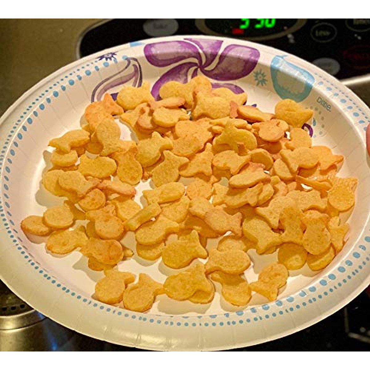 Mini Tiny Fish Cookie Cutter, Goldfish Cracker Multi x5 (2 Pack) - Fun, Baking, Dough, and Fondant Cutter For Kids, Baked Fish-Shaped Maker