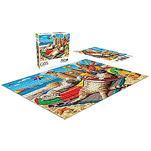 Buffalo Games - Beachcombers - 750 Piece Jigsaw Puzzle Multicolor, 24"L X 18"W
