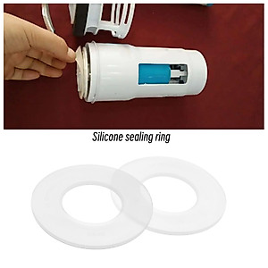 Create idea 5Pcs Toilet Flush Valve Seal Ring Replacement 816.418.00.1 Compatible with Geberit Flush Valves Flush Valve Base Sealing Washer Silicone
